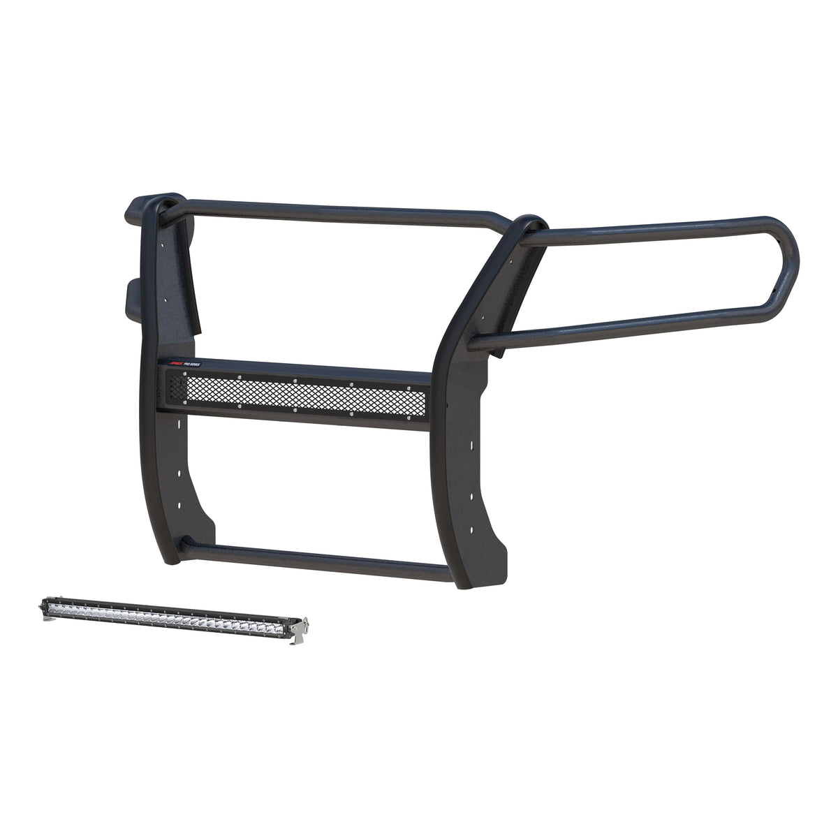 ARIES 2170022 Pro Series Black Steel Grill Guard with 30-Inch LED Ligh ...